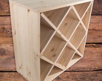 Pine Cube Storage - Etsy UK