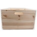 Extra Large Wooden Stacking Storage Crate Box Cut-out Handles Non ...
