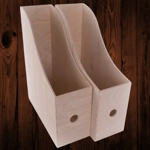 Wooden A4 Letter Tray Office File Tidy Organiser Document Paper Storage ...