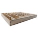 Large Wooden Trinket Display Shelf | 51 Compartments | Wall Hanging ...