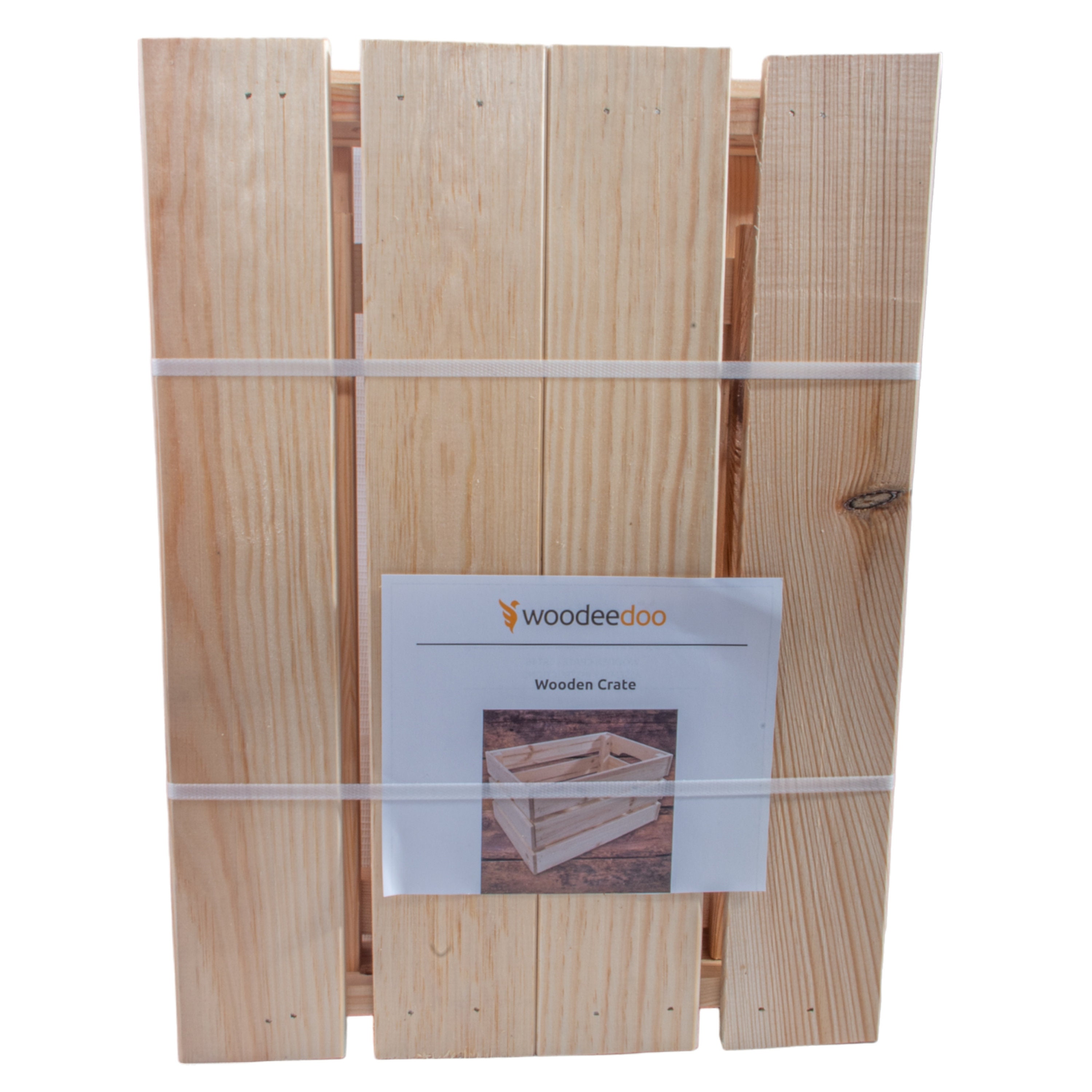 Shallow Stacking Solid Wooden Crate With Wheels | 1-4 Tier | Decorative ...