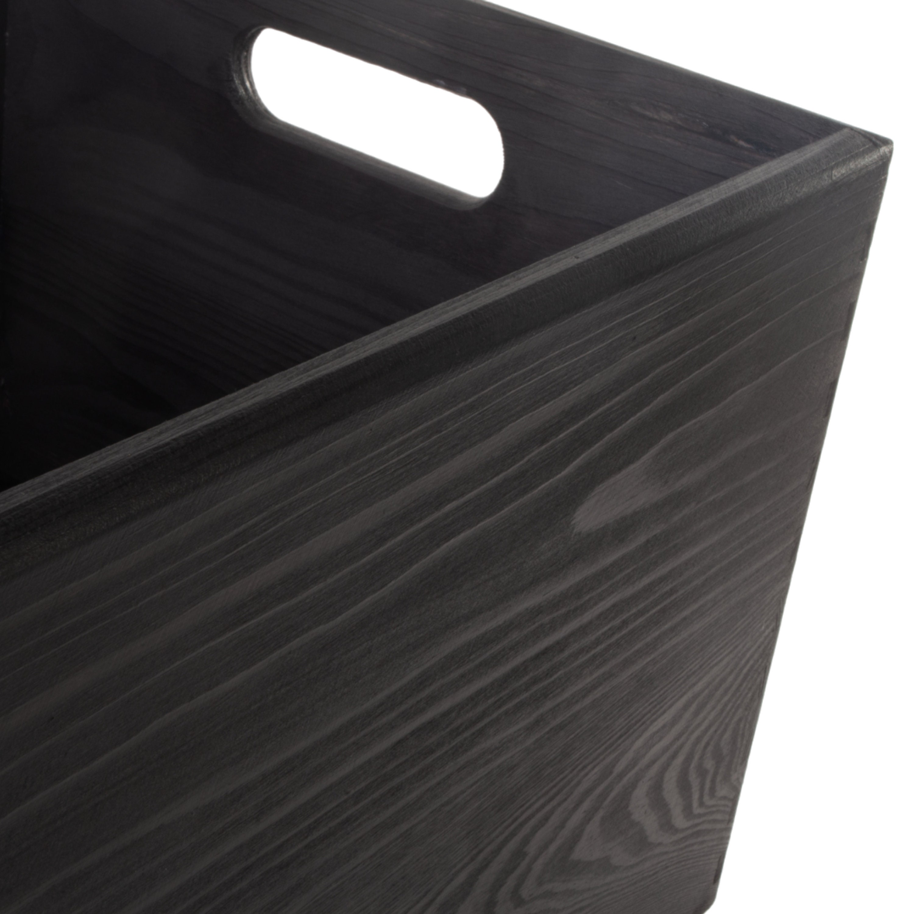 Wooden Stacking Open Storage Boxes | Choice of Sizes | 80 Colours ...