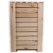 Plain Pinewood Wooden Laundry Bin Basket Storage Box Organiser | Square ...