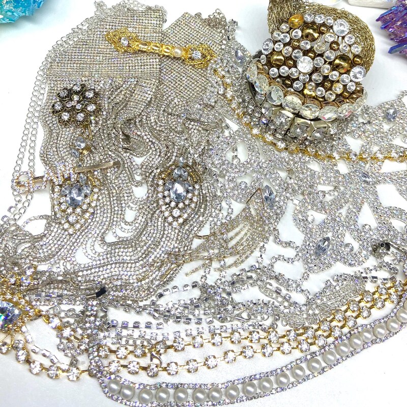 Repurposed Jewelry Art - Etsy