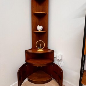 Mid Century Corner Unit/bookshelves by Nathan Furniture of London - Etsy