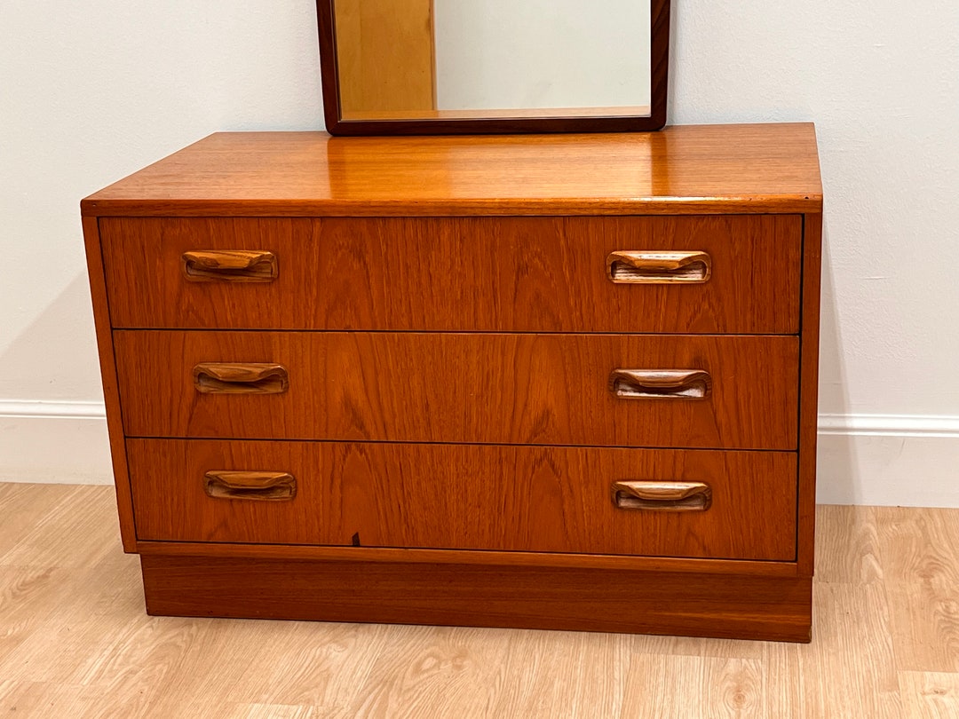 Mid Century Mirror and Dresser Set by G Plan - Etsy