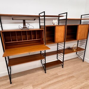 Mid Century Ladderax Modular Wall Unit Etsy