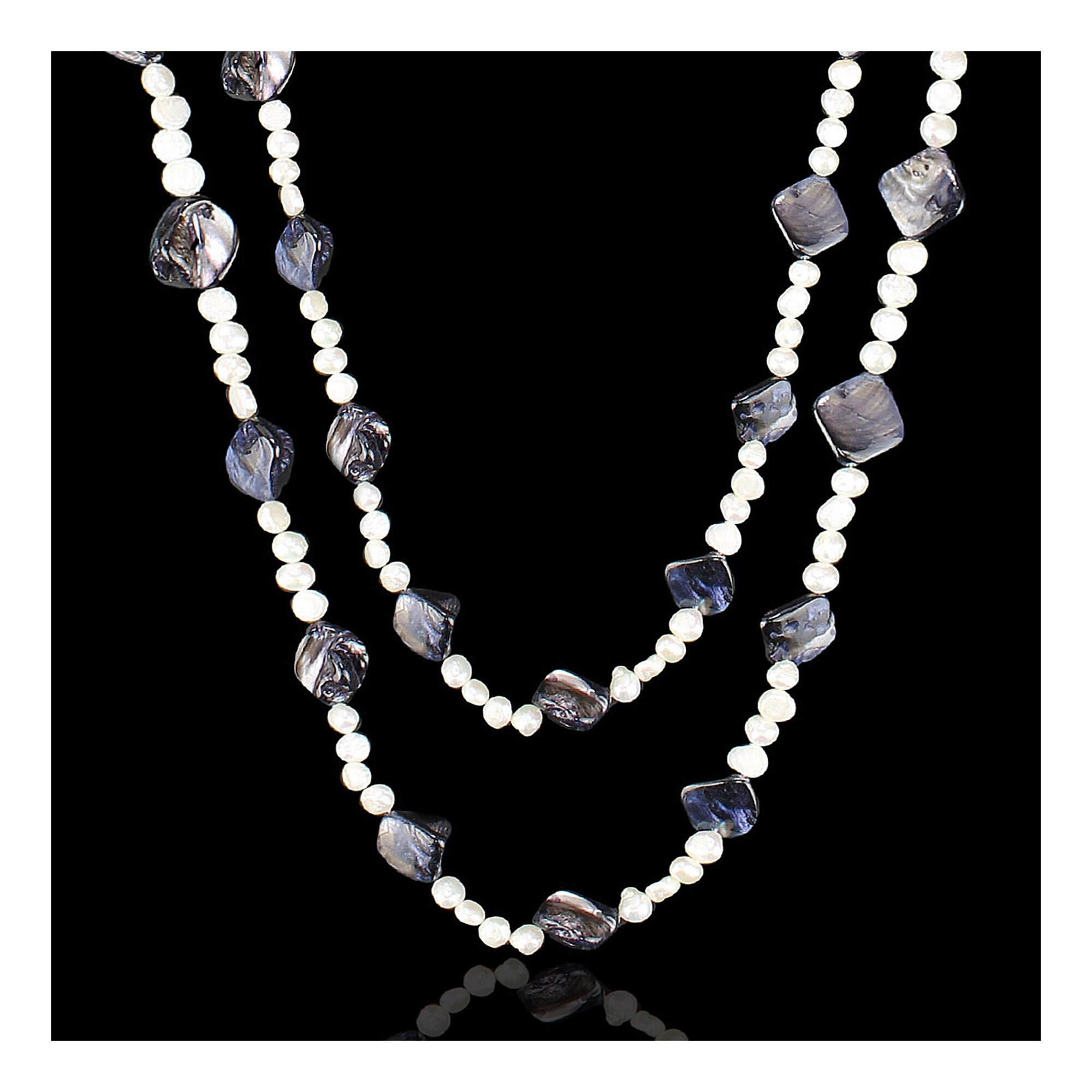 58 6mm Black Pearl Freshwater Pearl Natural Sea Shell - Etsy