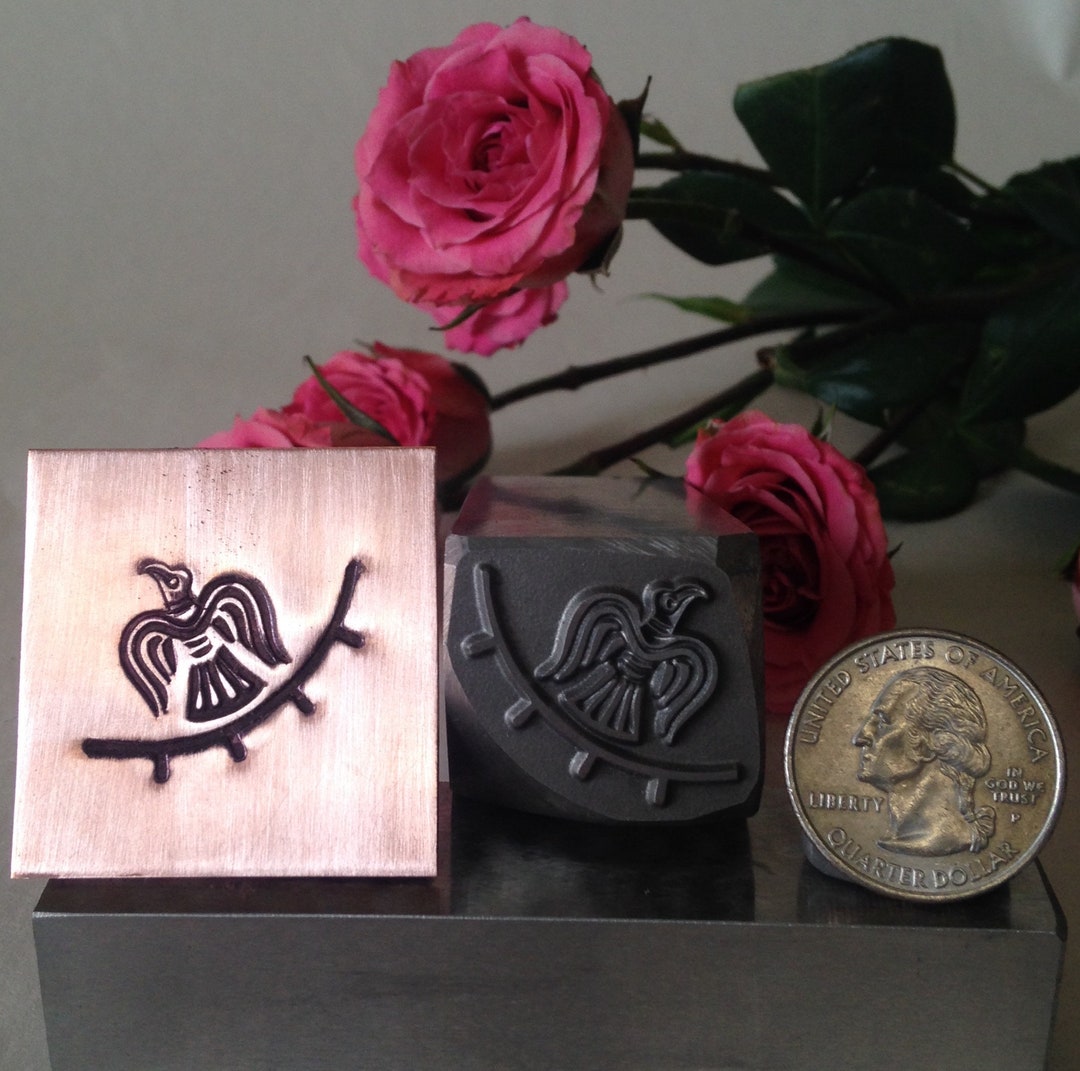 Viking Raven Banner Stamp for Blacksmiths and Metal Artists - Etsy