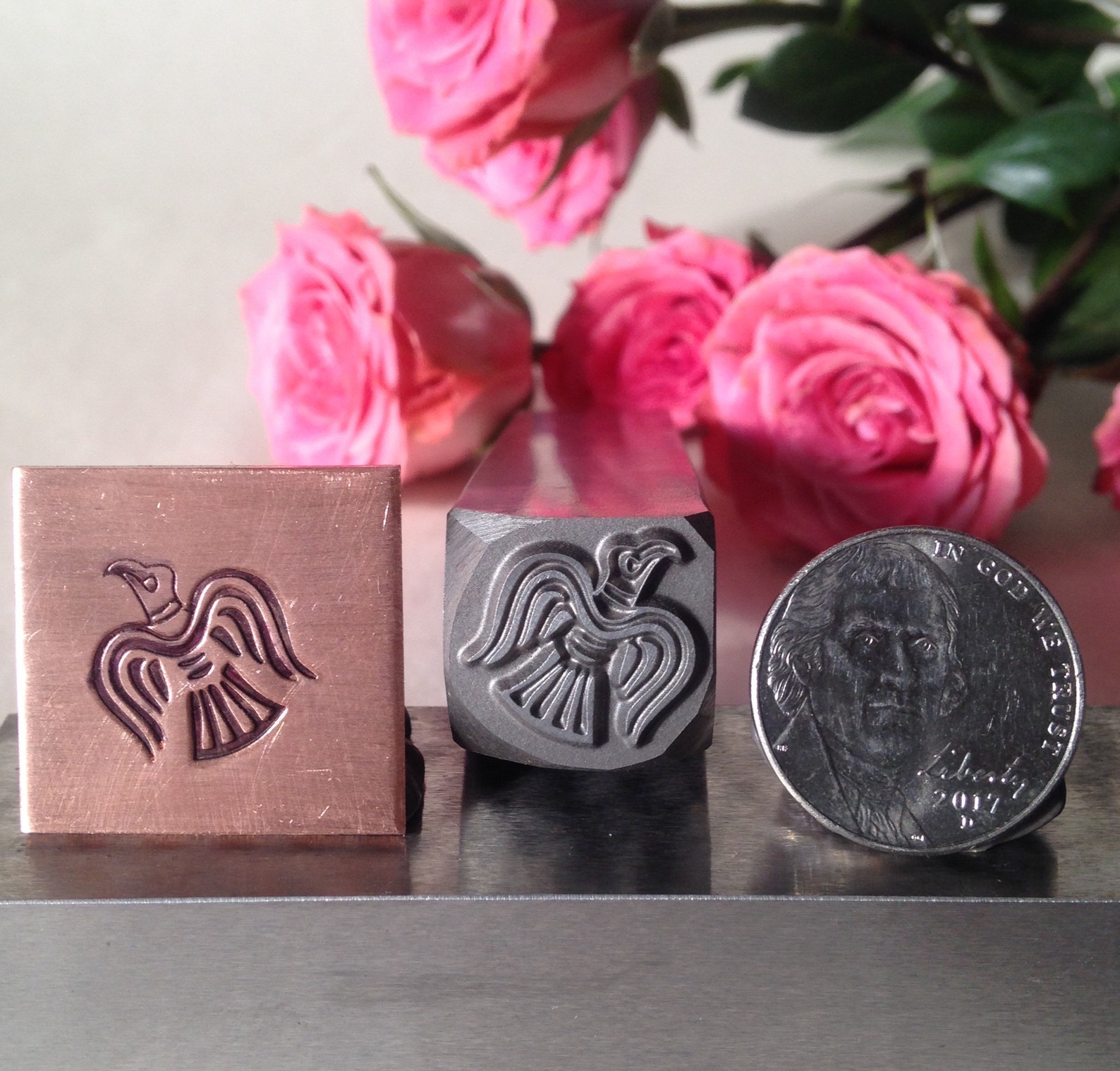 Viking Raven Stamp for Blacksmiths and Metal Artists - Etsy