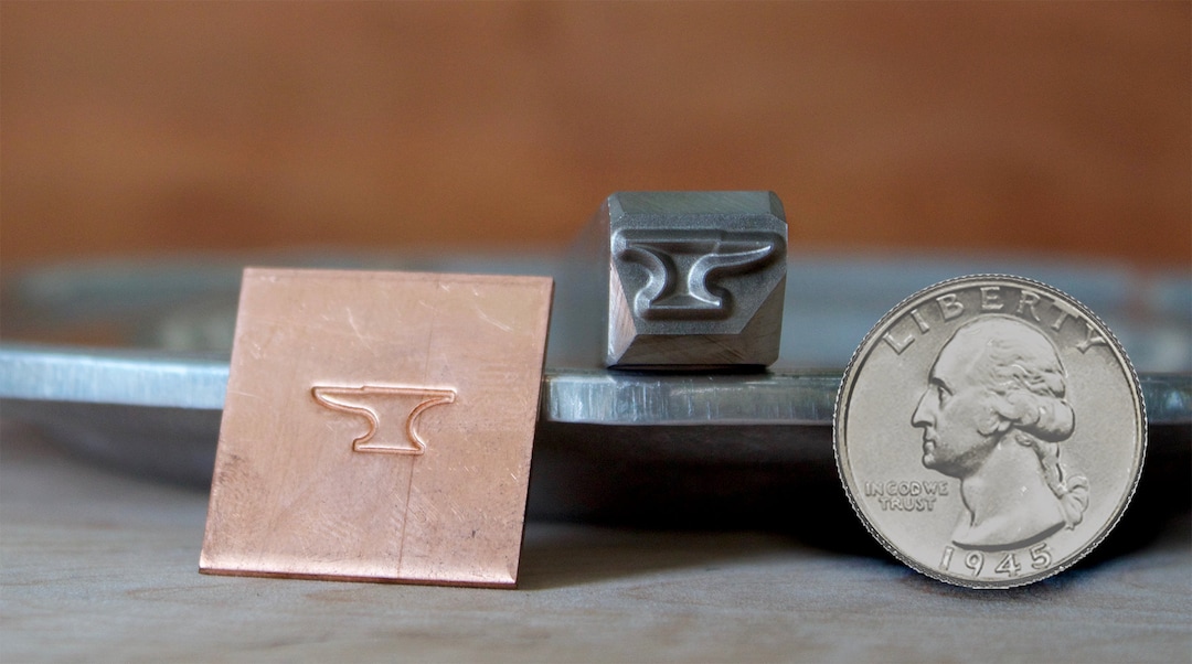 Anvil Metal Hand Stamp for Blacksmith and Metal Artists - Etsy