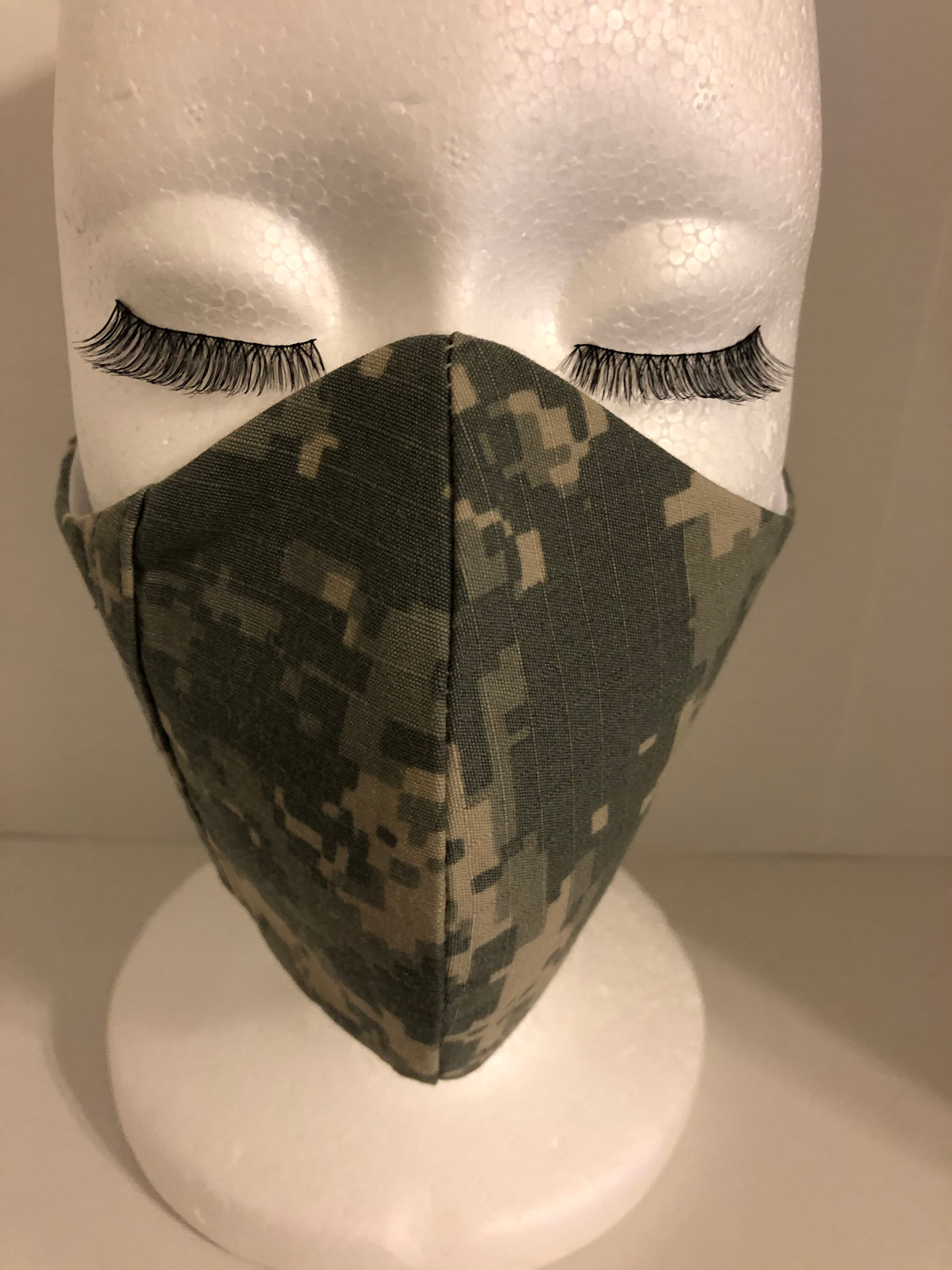 Army Face Mask (genuine Upcycled Army Material) - Etsy