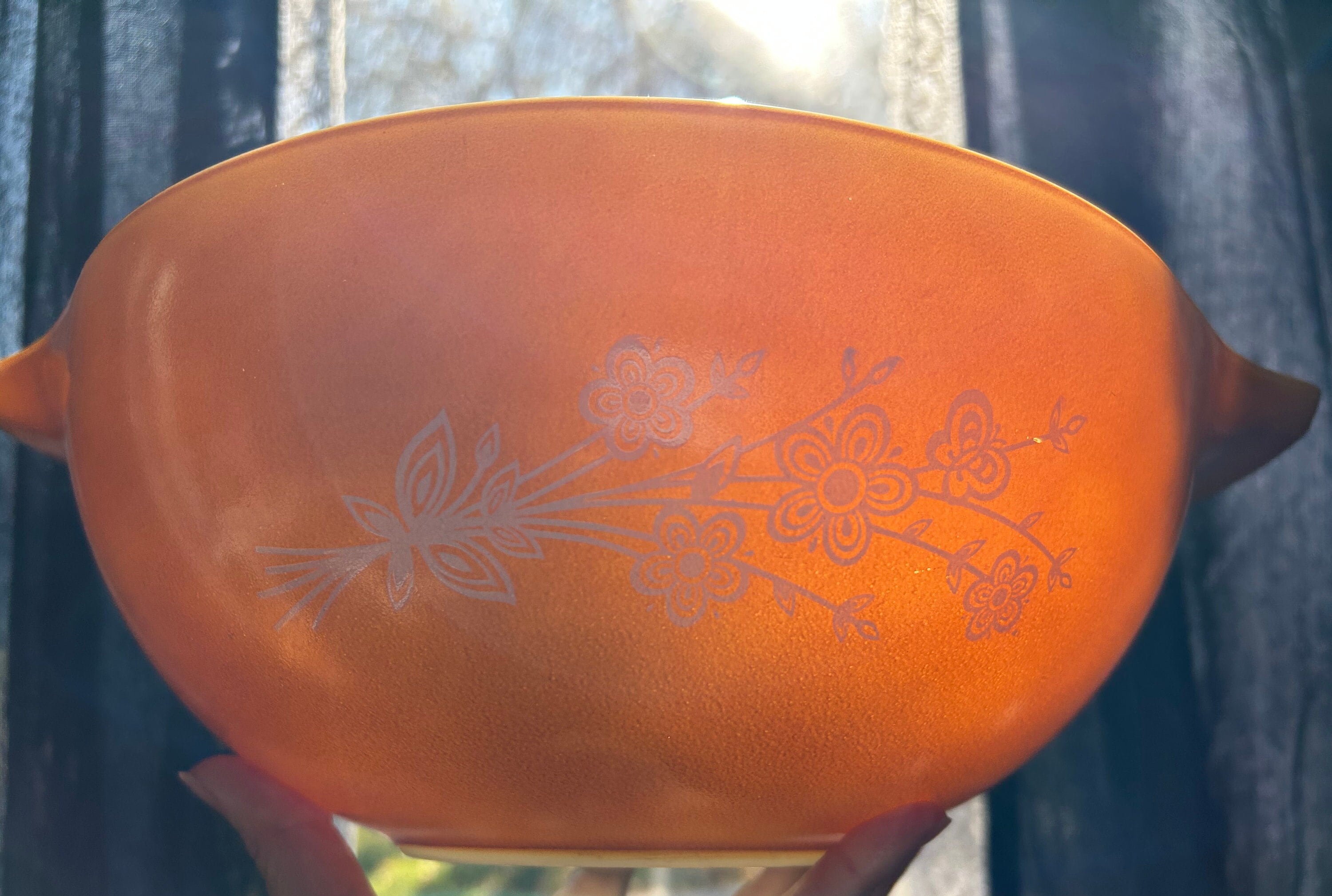 Vintage Pyrex "butterfly Gold Redesign" Full Cinderella Mixing Bowl Set ...