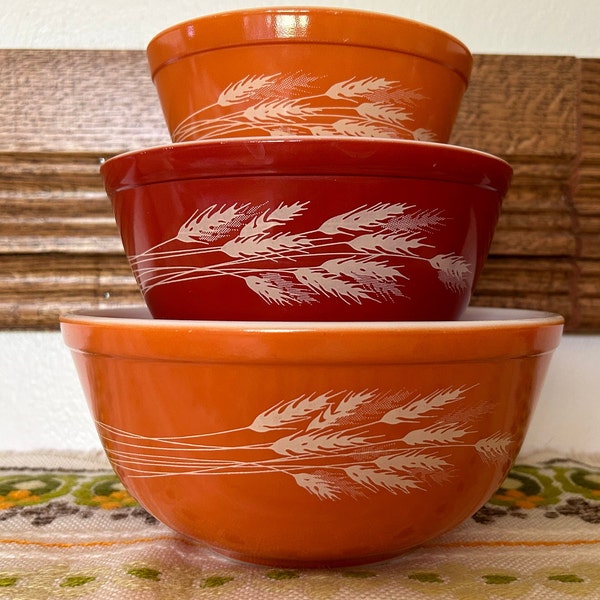 Pyrex Autumn Harvest - Etsy