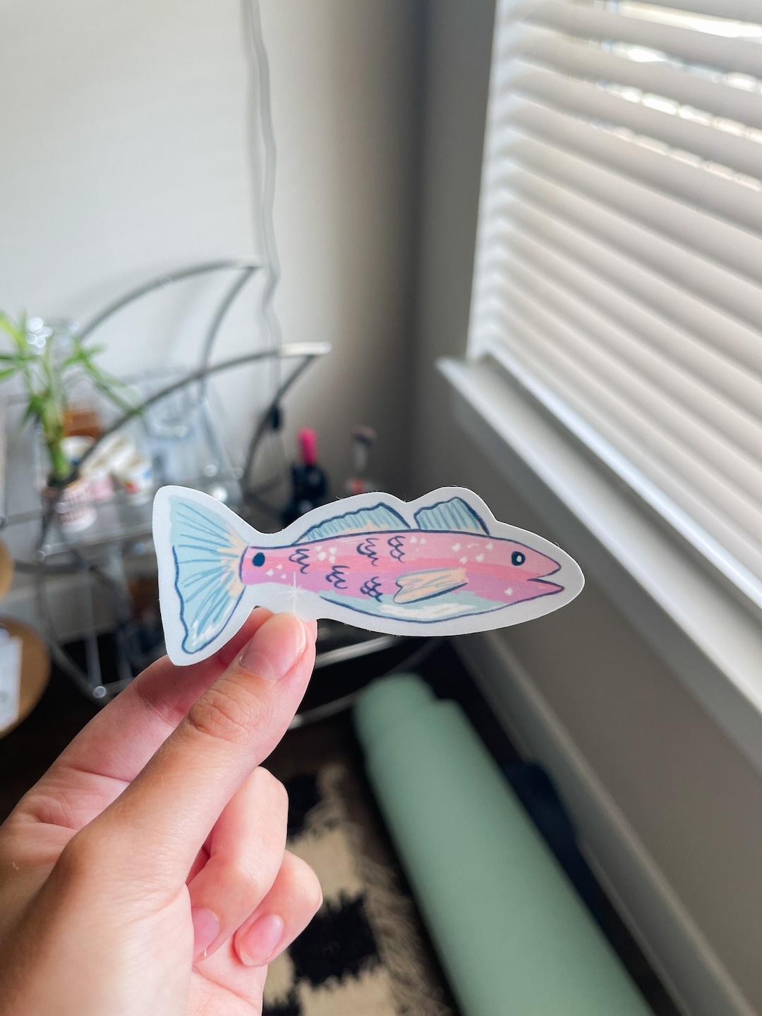 Fish Sticker, Fishy Sticker, Sticker Fish, Fish Sticker for Kids ...