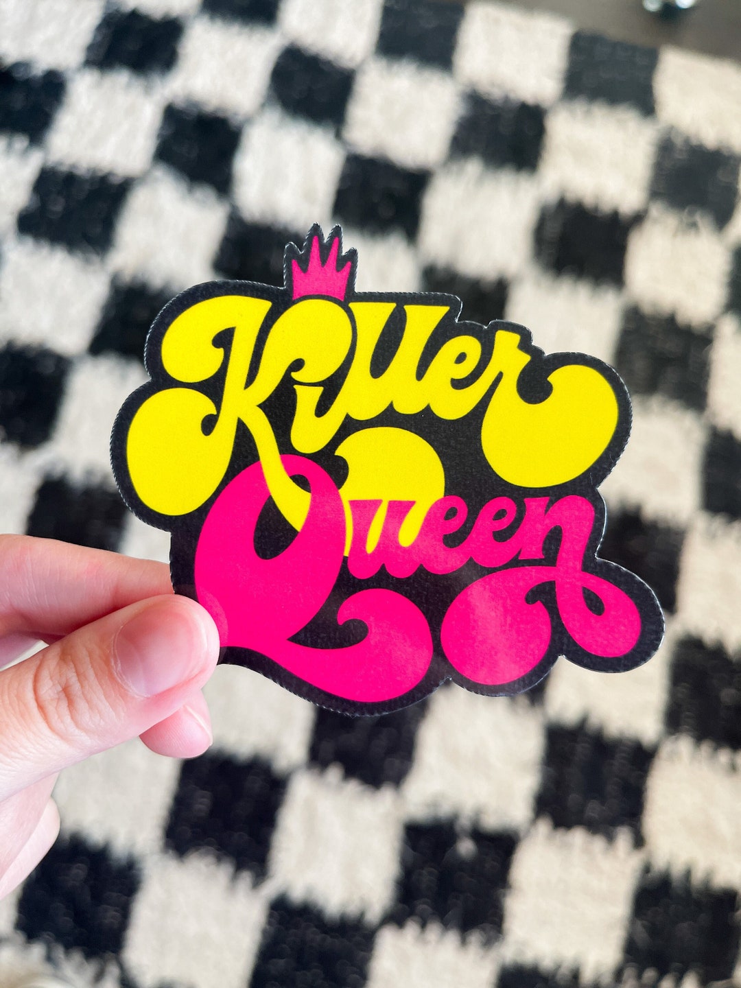 Killer Queen Sticker, Queen Sticker, Queen Band Sticker, Killer Queen ...