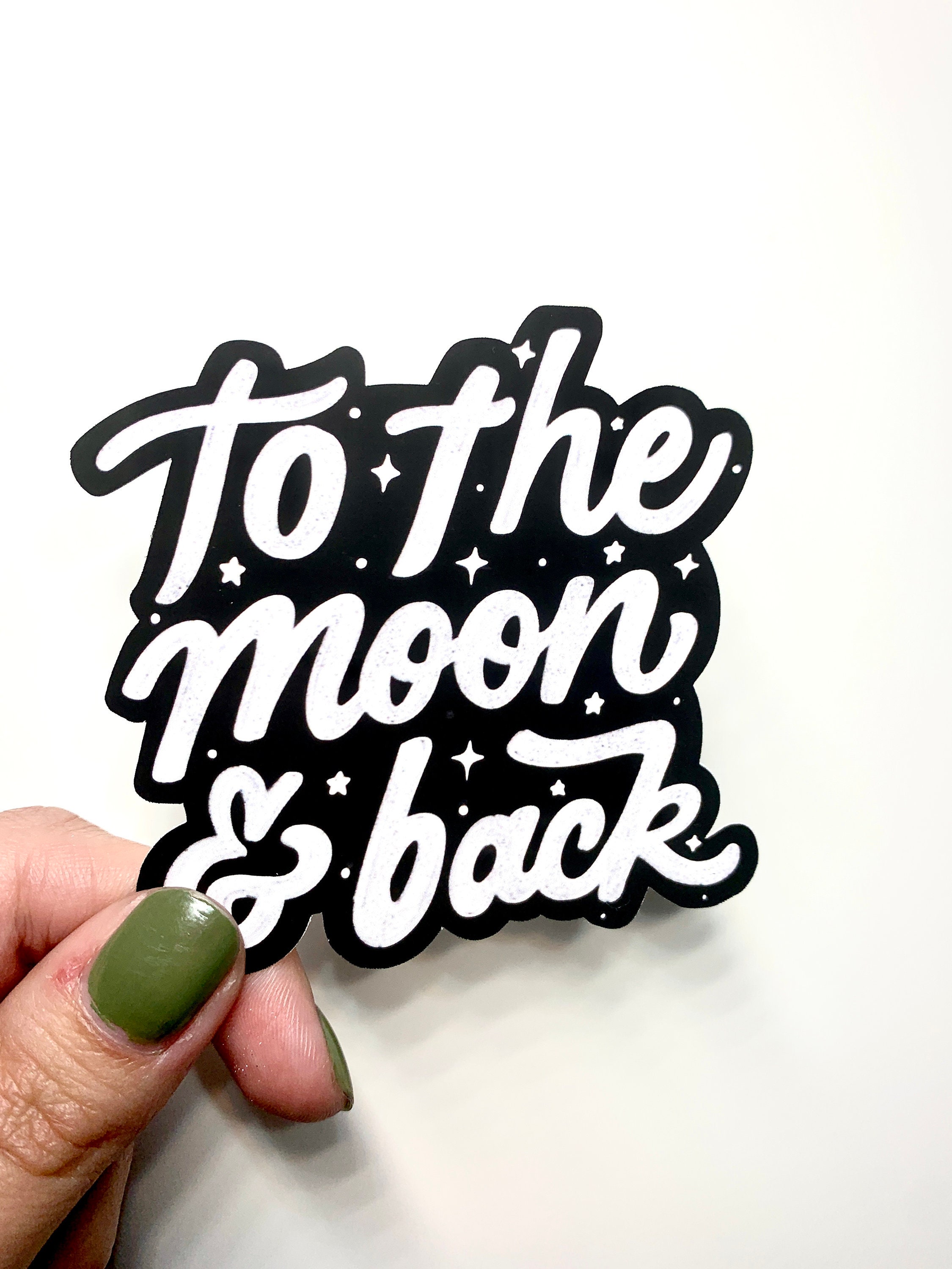 Motivational sticker Inspirational quote decal Waterproof | Etsy