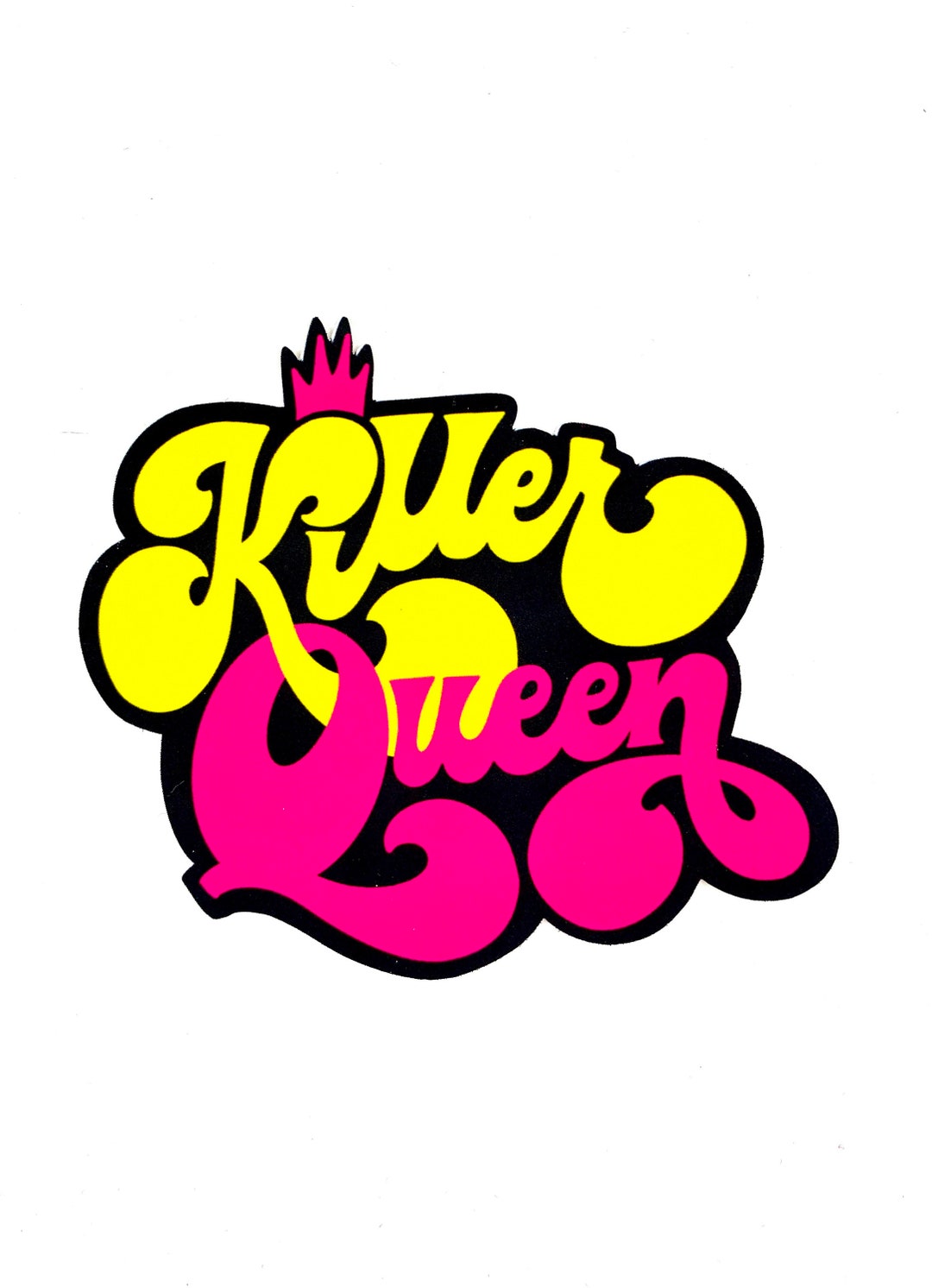 Killer Queen Sticker Queen Sticker Queen Band Sticker - Etsy