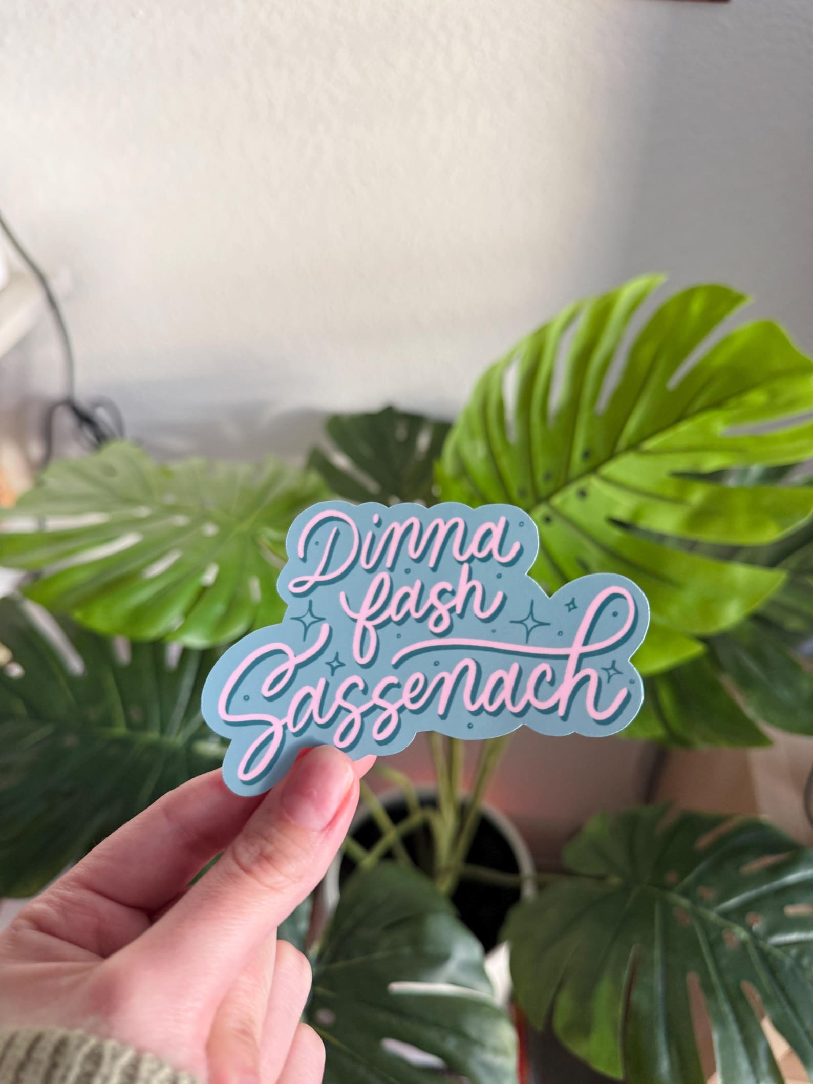 Dinna Fash Sassenach - Outlander Inspired Vinyl Decal Sticker ...
