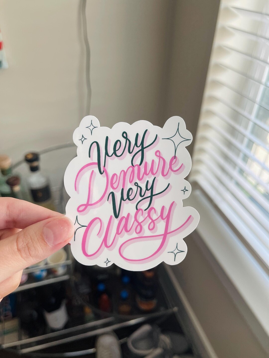 Demure Sticker, Very Demure Sticker, Tik Tok Trend Sticker, Tik Tok ...