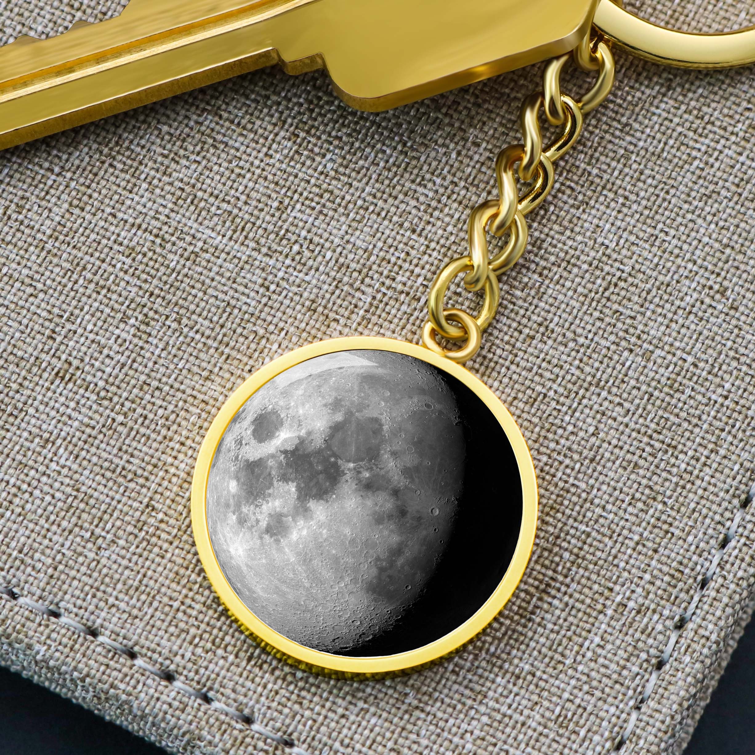 Custom Moon Phase Keychain Personalized Gift for Him Custom - Etsy