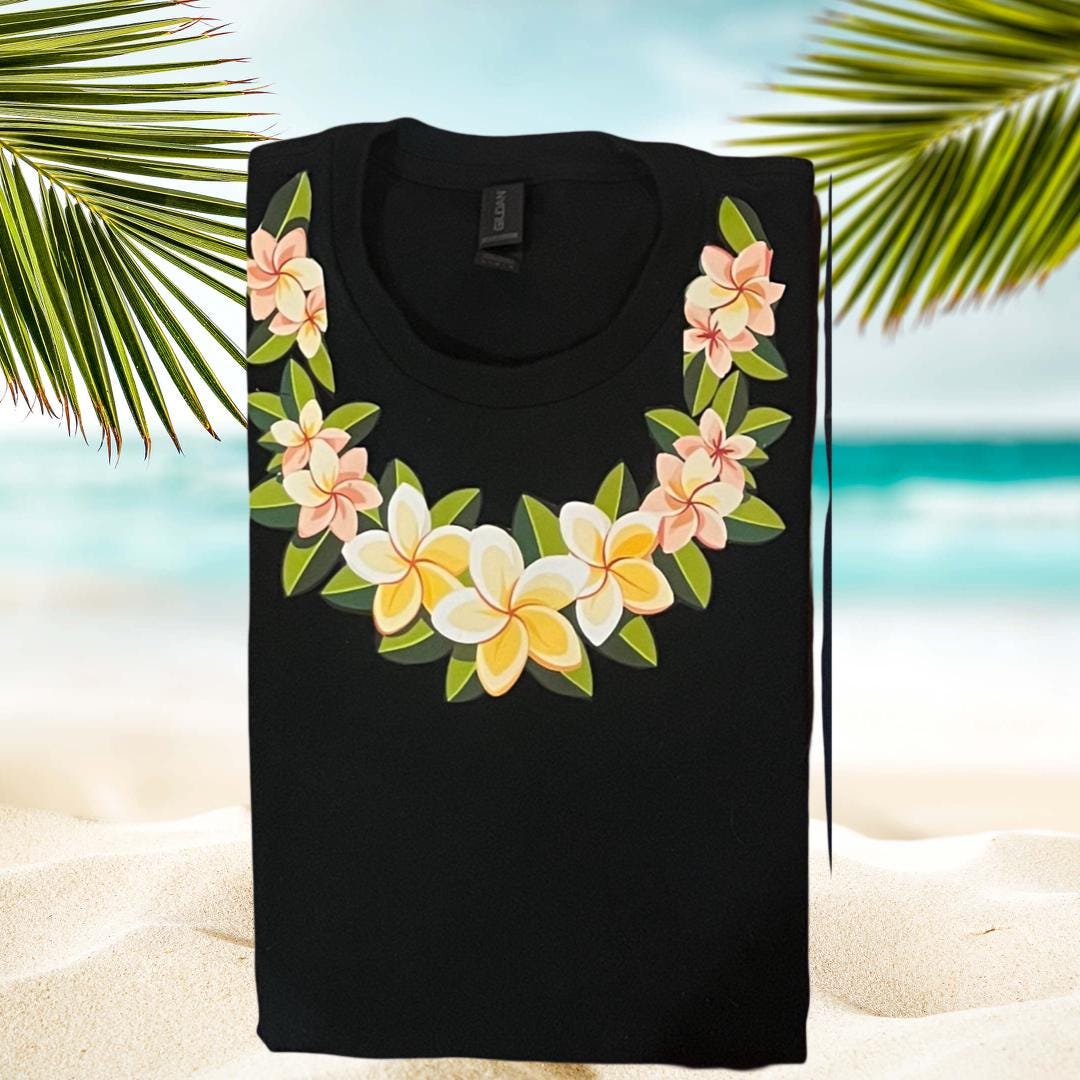 Hawaiian Lei T-shirts - Etsy