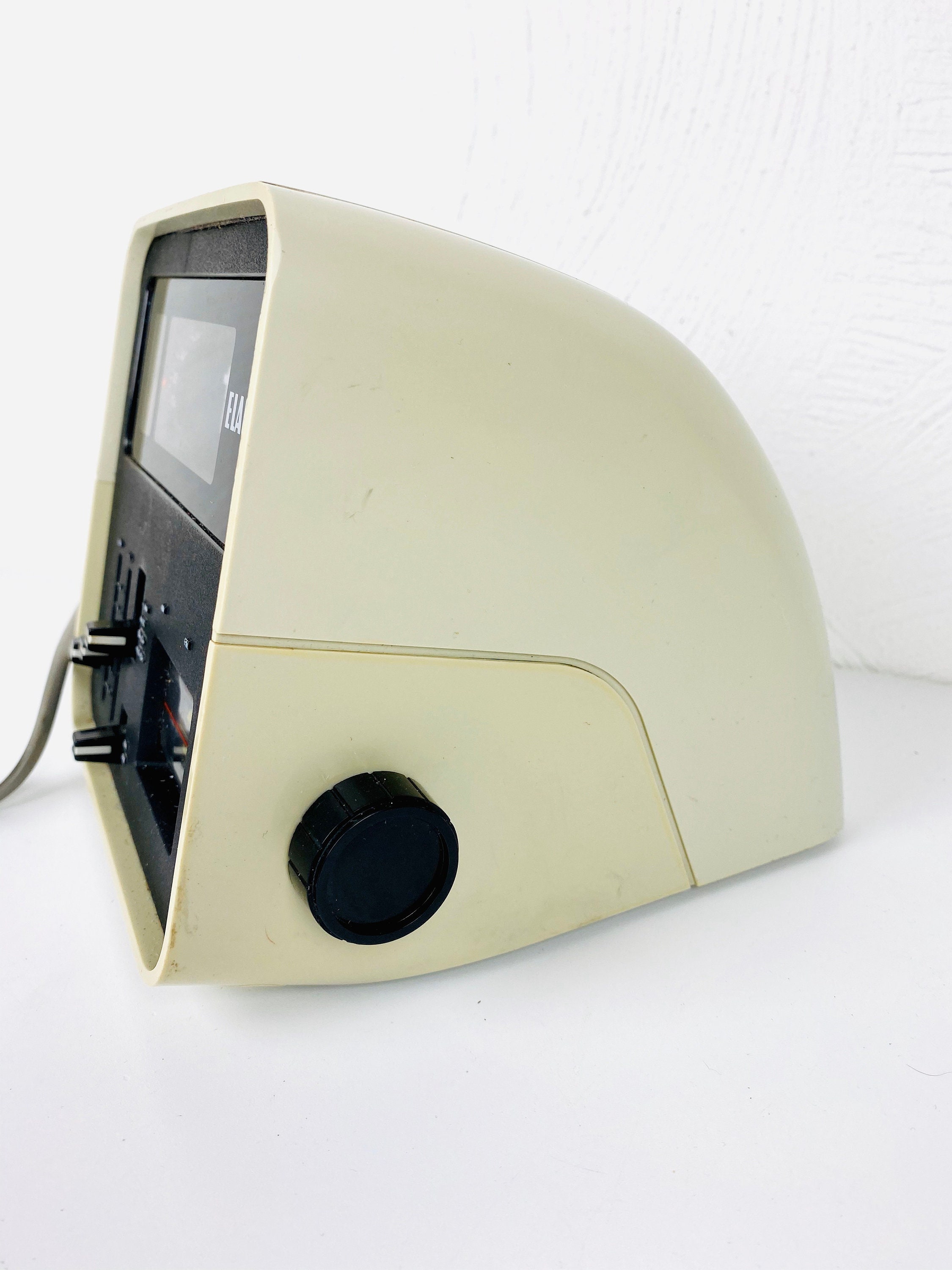 Flip Clock Elac RD 100 Folding Numbers Alarm Clock in White - Etsy