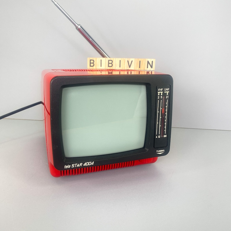 Vintage Portable Tv - Etsy