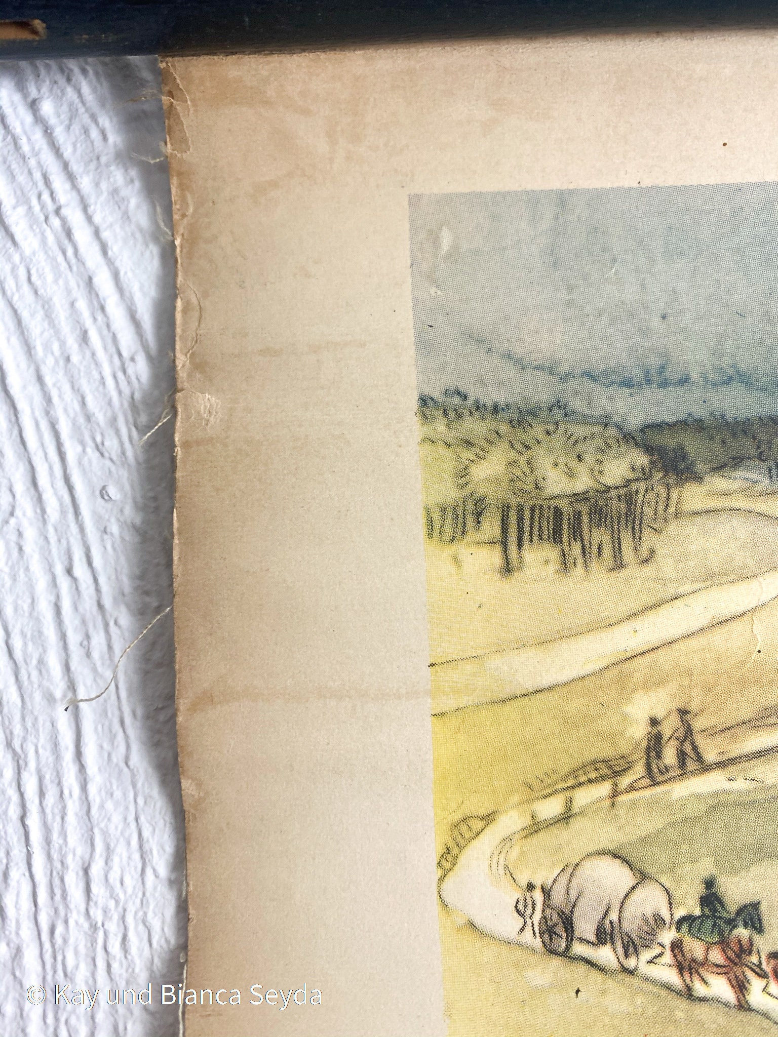 Vintage School Wall Map Roll Map School Poster Medieval | Etsy UK