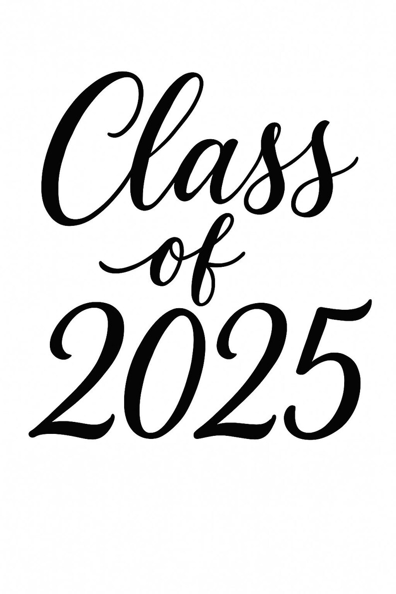 Graduation SVG Bundle | Class of 2025 SVG | Senior Graduation Cap ...