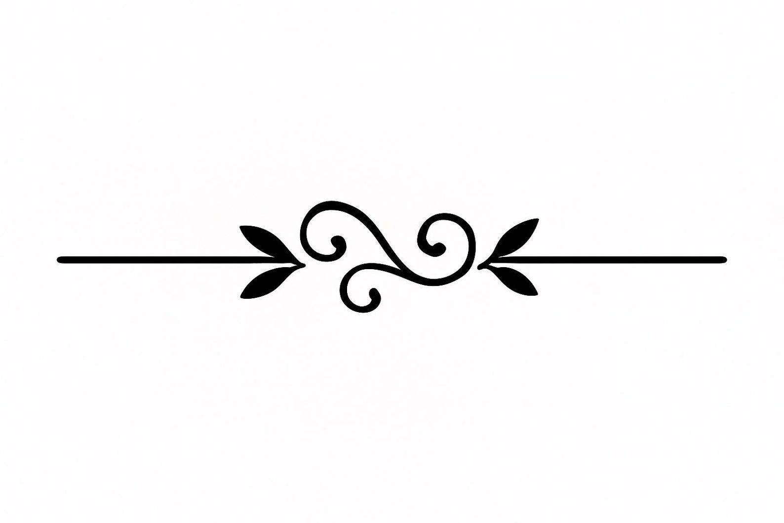 Page Decorations - Decorative Lines - Ornamental Designs - Vector Page ...