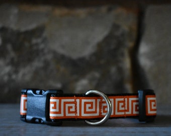 Greek Key Dog Collar | Etsy