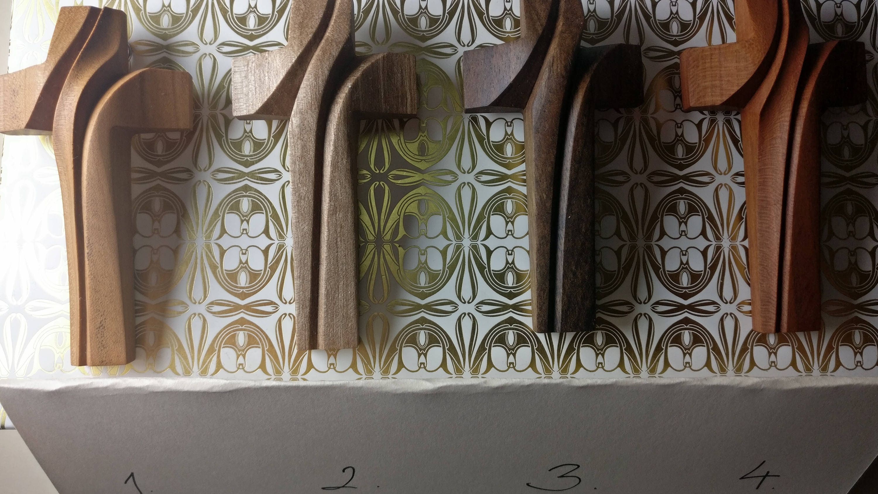 3.35 Wood Cross, Short and Long Line Design - Etsy