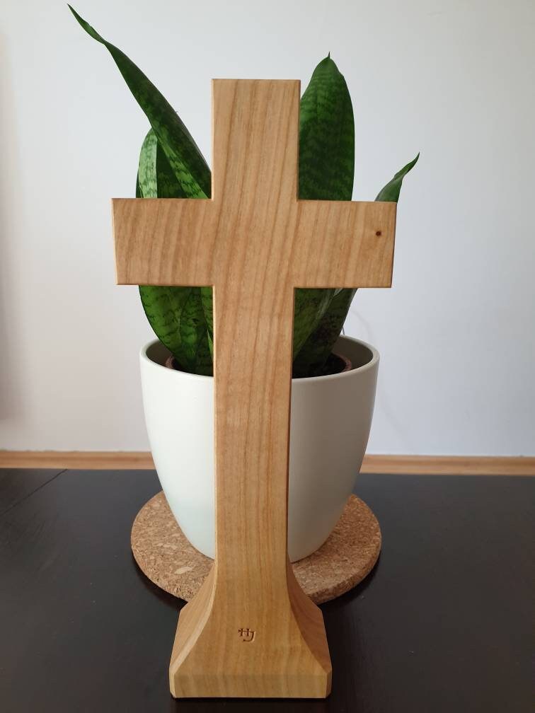 Large 11 Standing Wooden Cross - Etsy