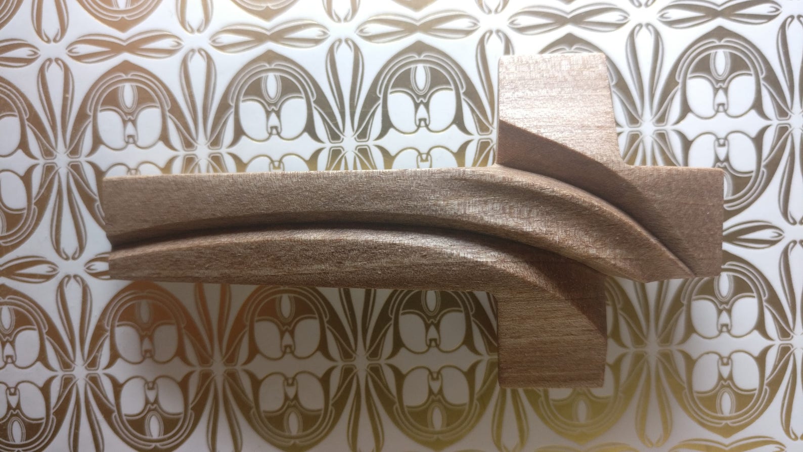 3.35 Wood Cross, Short and Long Line Design - Etsy