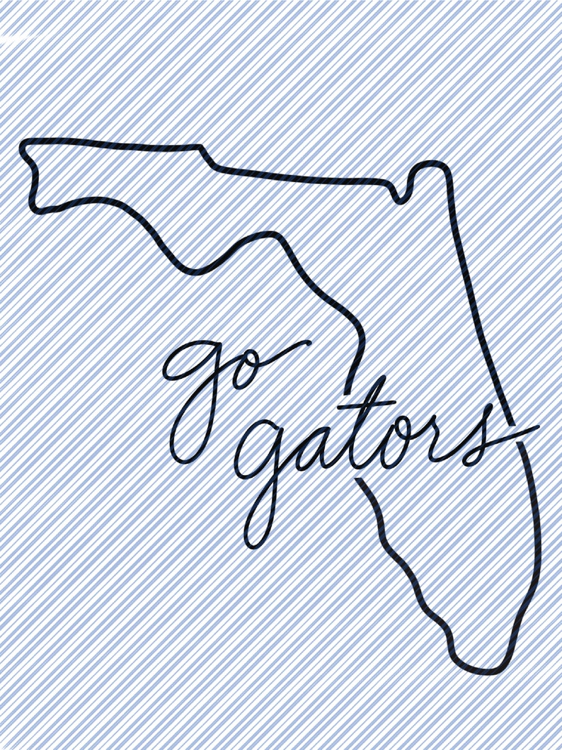 Go Gators SVG - Etsy