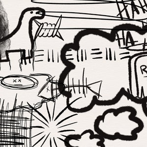 110 PNG Scribbles and Doodles for Photoshop, Canva, Note Taking ...