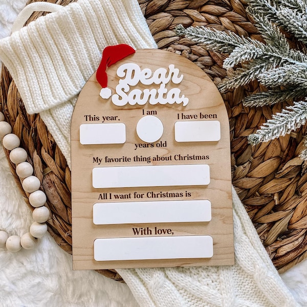 Dear Santa - Etsy