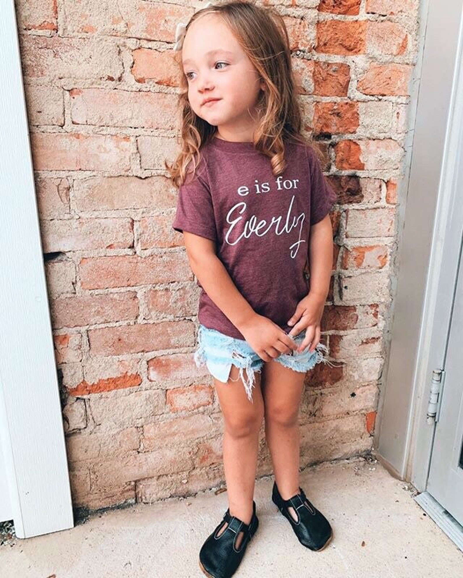 Custom Toddler Name Tee Monogram Kids Shirt Personalized - Etsy