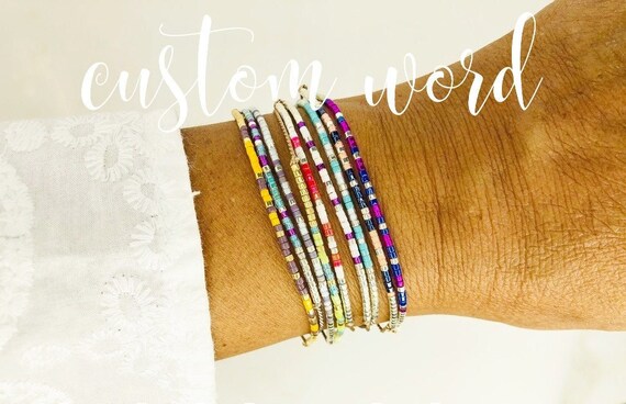 CUSTOM Morse Code Bracelet Personalized Morse Jewelry - Etsy