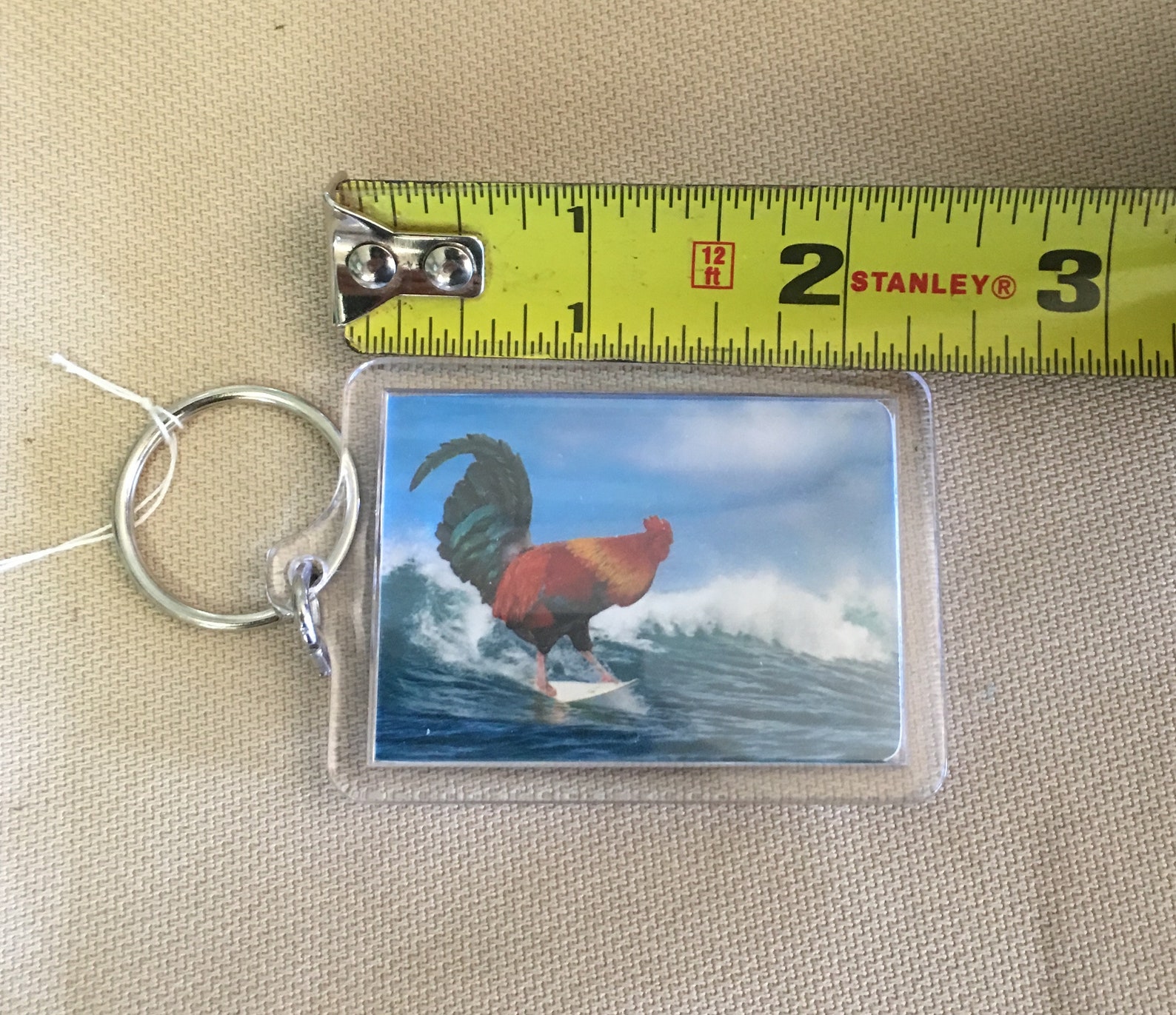 Surf Chicken - Chicken Art, Chicken Postcards, Surfing Keychain ...