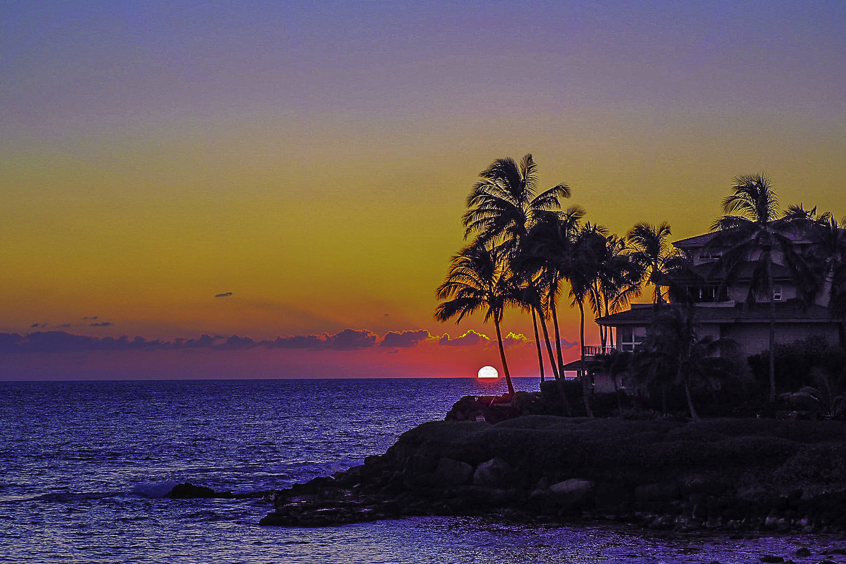 Poipu Colors - Hawaii Sunset Wall Art, Kauai Sunset - Etsy