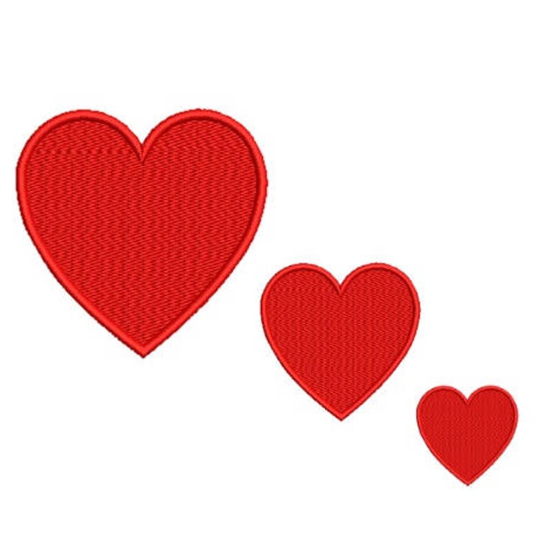 Heart Embroidery - Etsy