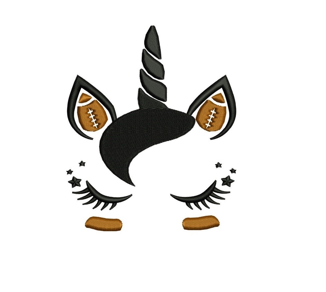 Football Girl Embroidery Design - 3,4,5 Inch Size - Etsy