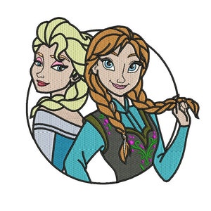 Frozen Embroidery Design - Set of 5 Instant Download - Etsy