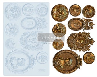 Ancient Coin Silicone Mold Roman Coin Mould Polymer Clay Resin - Etsy