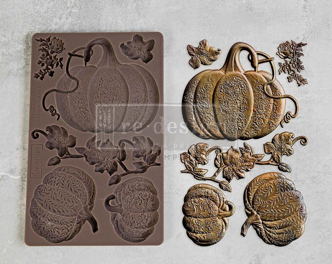 Decor Mould, Redesign With Prima, Falling for Fall, Resin Mold, 5 X 8 ...