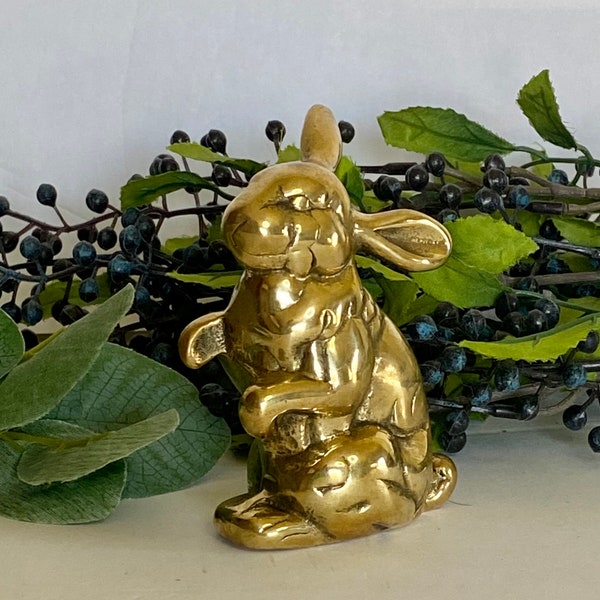 Brass Rabbit - Etsy