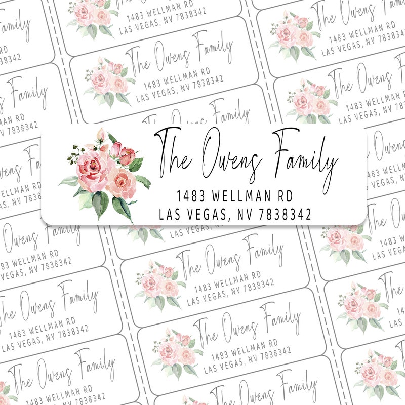 Personalized Address Labels - Etsy