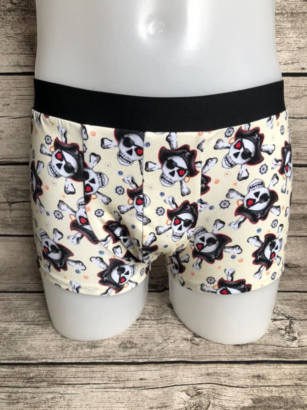 Boxershorts Damian Skulls - Etsy